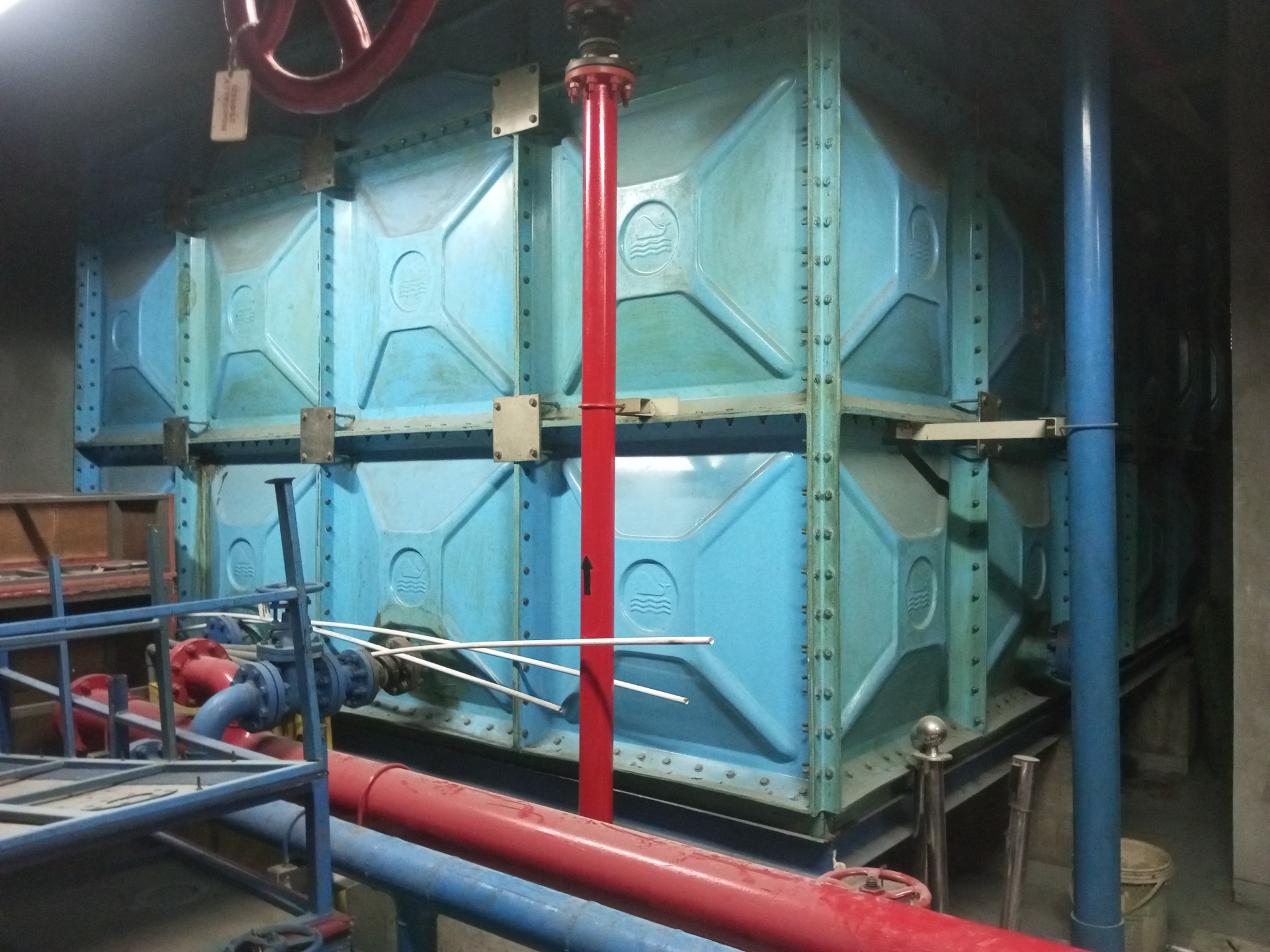 Perbaikan tangki panel di Gedung BP3IP Sunter Jakarta Utara - Altara ...